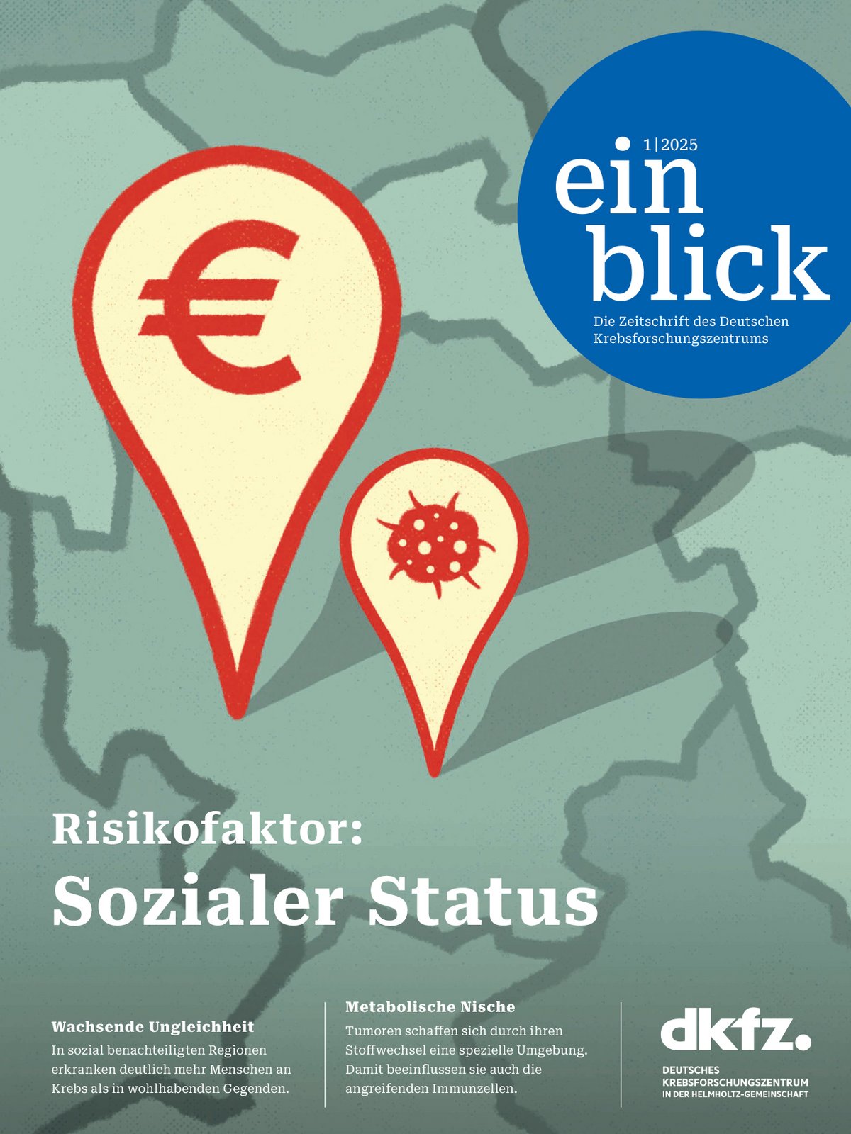 Risikofaktor: Sozialer Status. Die neue Ausgabe des "einblick" ist erschienen - Deutsches ...